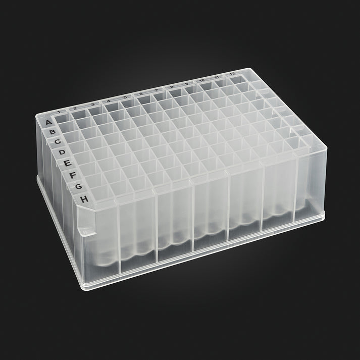 Deep Well Plate with 96 Square Wells & U-Bottom – Molecular Lab Supply LLC